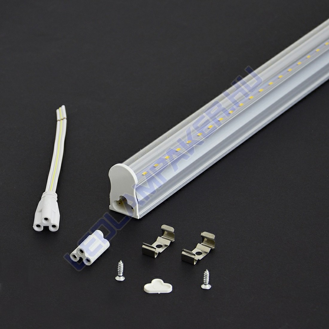 Led fénycső armatúra, mely lényegesebben nagyobb fényt biztosít bármelyik led szalagnál, t5 ...